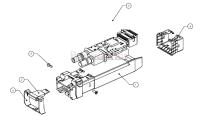 China Juniper EX-SFP-10GE-ER,SFP+ 10GBase-ER 10 Gigabit Ethernet Optics, 1550nm for 40km transmission on SMF for sale
