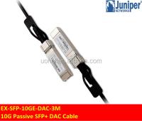 China Juniper EX-SFP-10GE-DAC-3M,SFP+ 10 Gigabit Ethernet Direct Attach Copper (twinax copper cable) 3m for sale