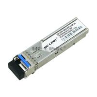 China SFP-GE40KT15R13,Small Form Factor Pluggable module supporting 1000BASE-BX, DOWNLINK, at 40km. (TX1550nm / RX1310nm) for sale