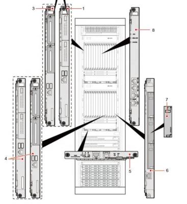 China SWUA0 03052368 CN21SWUA0 Swtich Unit for T8280 CSC3300 front board for sale
