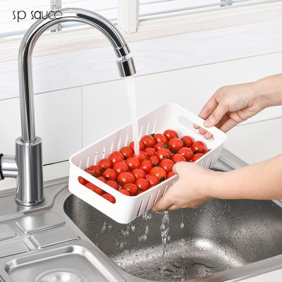 China Fresh Container Stackable Storage Box for Refrigerator Vegetable Fruit Storage Container Organizer Bins for sale