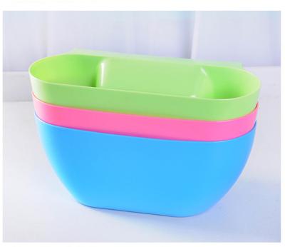 China New design plastic kitchen waste garbage can multifunctional hanging trash can bin containers for sale