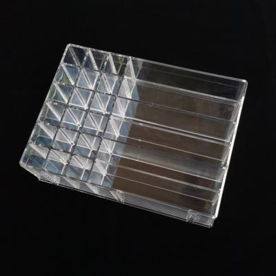 China Multifunctional Clear Makeup Organizer Holder Countertop Vanity Storage Stand for Lipstick Eyeshadow Palette Perfume for sale