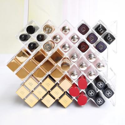 China Fish Shape Clear Lipstick Organizer Tower, Lip Gloss Storage Holder Stand for 16 Lip Sticks, Perfect for Makeup Cosmetic for sale
