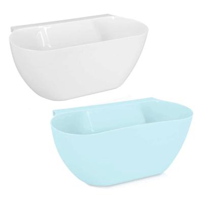 China Creative Plastic Wastebaskets, Multifuctional Hanging Trash Can Waste Bins Deskside Recycling Garbage Container for sale