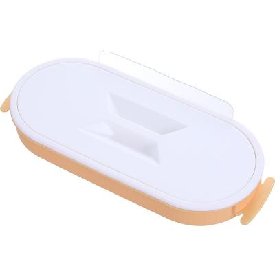 China Hanging Trash Garbage Bag Holder, Adhesive Garbage Bag Holder Rack Frame with Cover Trash Bag Hanger Wall mounted for sale