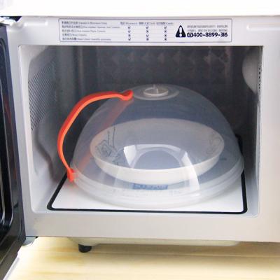 China Large Microwave Splatter Cover Microwave Cover for Foods, BPA Free Microwave Plate Cover Guard Lid with Steam Vent for sale