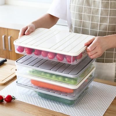 China Plastic Bacon Keeper, Deli Meat Saver, Fridge Food Storage Container with Lid for Fruits, Vegetables, Fish, Cold Cuts for sale