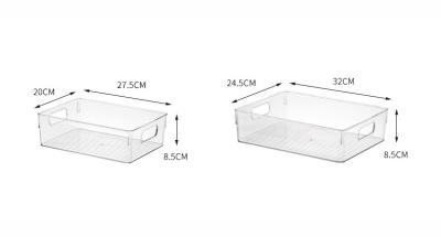 China Clear Plastic Storage Bins Perfect Kitchen Organization or Pantry Storage – Fridge Organizer, Pantry Organization for sale