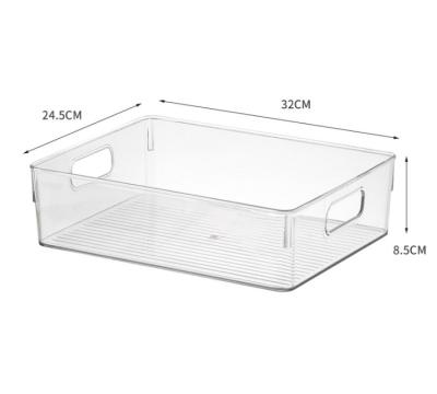 China Clear Plastic Storage Bins Perfect Kitchen Organization or Pantry Storage – Fridge Organizer, Pantry Organization for sale