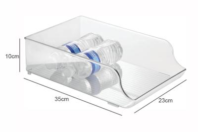 China Fridge can organizer storage bins Ideal storage for soda, pop, beer, tea, drinks, soup, vegetable, tomato sauce for sale