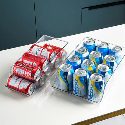 China Fridge can organizer storage bins Ideal storage for soda, pop, beer, tea, drinks, soup, vegetable, tomato sauce for sale