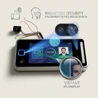 China DC12V/2A Face Recognition Time Attendance Access Control Terminal Remote Call QR Cloud Management for sale