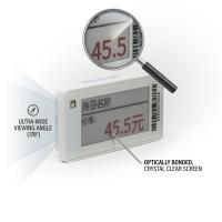 China Retail Price Epaper Shelf Label Red Black White 250x122 Bluetooth 5.0 2.13 Inch for sale