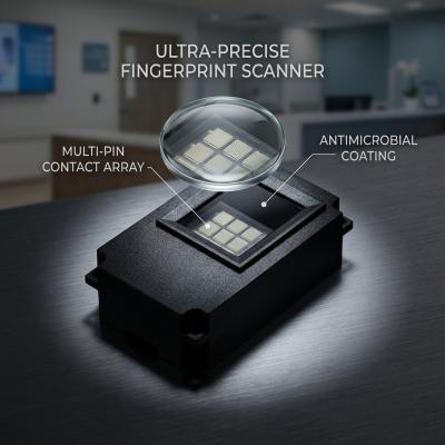 China Healthcare Patient ID Fingerprint Recognition Module 500dpi Optical 360° Rotation Authentication for sale