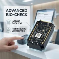 China Healthcare Patient ID Fingerprint Recognition Module 500dpi Optical 360° Rotation Authentication for sale