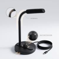 China USB Type-C Driver Free Desk Conference Microphone One Key Mute Volume Knob Gooseneck 48kHz Audio for sale