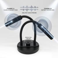 China Dual Channel Service Counter Microphone Module Off Angle Voice Suppression 12dB SPL OEM for sale
