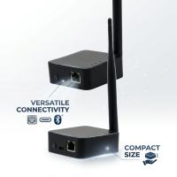 China BT 5.1 Main Slave Unit Bluetooth Gateway Device RJ45 LAN Windows Management ABS Housing for sale