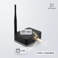 China BT 5.1 Main Slave Unit Bluetooth Gateway Device RJ45 LAN Windows Management ABS Housing for sale