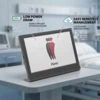 China Rechargeable Hospital Bed Card E Ink Nameplate 7.5 Inch Bluetooth 5.1 2500mAh for sale