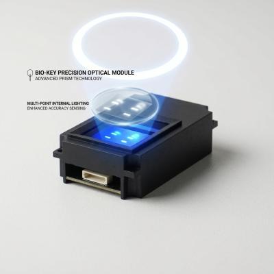 China Banking KYC Fingerprint Module A600-M Optical 500dpi USB UART SPI Live Detection for sale