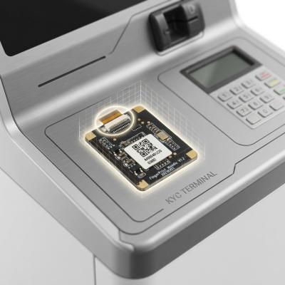China Capacitive Fingerprint Sensor Module 508dpi Banking KYC Teller Terminal for sale