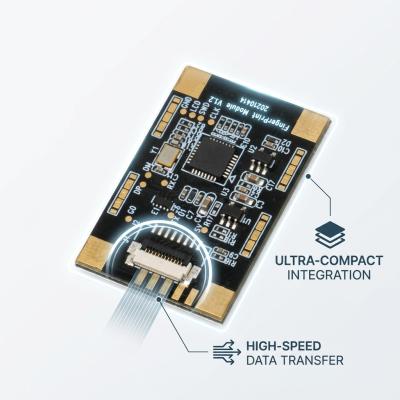 China 8bit 256 Gray Levels Developer OEM Fingerprint Modules Capacitive 50mA  Current for sale