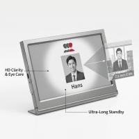 China 7.5 Inch Bluetooth 5.1 E Ink Nameplate Digital Label Office Desk Employee Sign 2500mAh Type C for sale