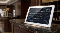 China Retail Electronic Calendar Display Touch Screen Hotel Signage 15.6 Inch Android 15 for sale