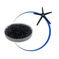 China Toughened Impact Modified Nylon Black PA6 Granules 25Kg/Bag For Office Chair Base for sale