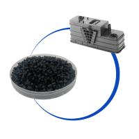 China High Performance Black Flame Retardant Nylon Engineering Plastics Granules For Industrial for sale