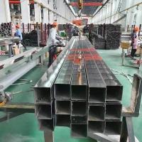 China Plain 201 Ss Square Pipe Rectangular Jindal Ss 304 Square Pipe Price List for sale