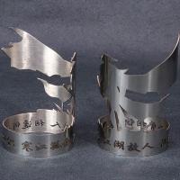 China Wholesale Custom Laser Engraving Decorative Crafts Stainless Steel Tubes for sale