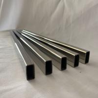 China 316 201 304 Square Rectangular Stainless Steel Steel Pipe Laser Cutting for sale