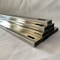 China 316 201 304 Square Rectangular Stainless Steel Steel Pipe Laser Cutting for sale