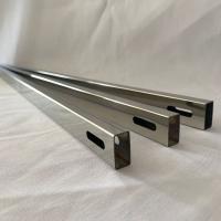 China 316 201 304 Square Rectangular Stainless Steel Steel Pipe Laser Cutting for sale