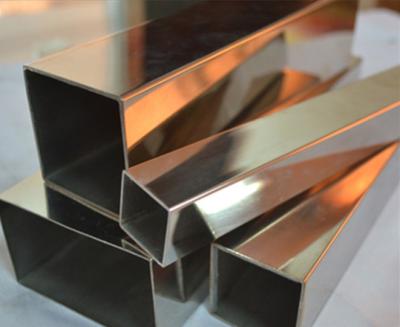 China 0.5mm-30mm precision 0.05mm wall rectangle brushed stainless steel pipe supplier for sale