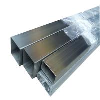 China 304 Stainless Steel Polished Rectangular Tubing - Premium Quality for Durable Applications. for sale