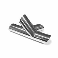 China 51 X 0.6 X 100mm Stainless Steel Fitting Flagpole Short Tube Metal Laser Cutting Pipe for sale