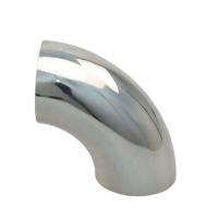 China SS304 Steel Pipe Fitting Fittings Welded 90 Degree Elbow Polished Glossy Sanded Brushed for sale