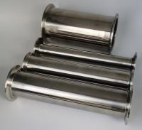 China 1/2in 1in Steel Pipe Fitting Tri Clamp Column Pipe Spool Fitting For Pipe Connectors for sale