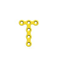 China Orthopedic Titanium Maxillofacial 2.0mm Plate Bone Implant L-Shaped Maxillofacial Plate for sale