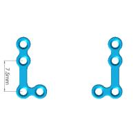 China Type II 1.5mm CE L Shaped Maxillofacial Plate for sale