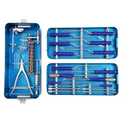 China PEEK T-PAL Spacer Spinal Fixation Orthopaedic Instrument Set for sale