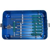 China PLIF Peek Cage Lumbar Titanium Cage Spinal Instrument Set for sale