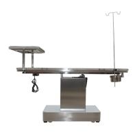 China Stainless Steel Thermostatic Two Way Tilting Veterinary Operation Table for sale
