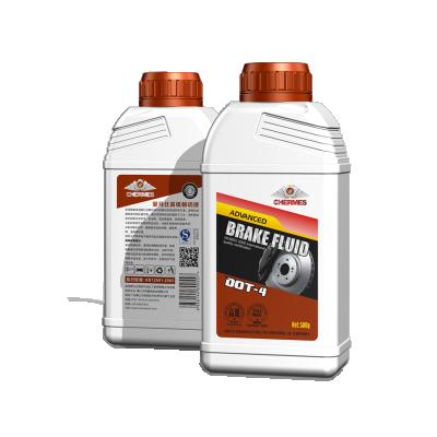 China High Performance DOT-4 Brake Fluid With Premium Polyglycol For ABS Compatible Vehicles for sale