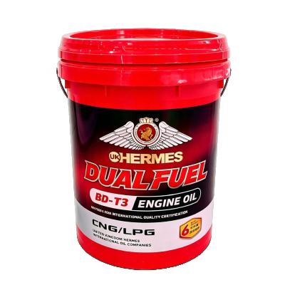 China UKHERMES High-Quality Mineral Diesel Engine Oil for Heavy-Duty Trucks with API CNG/LPG and ACEA E2 Standards for sale