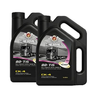 China Fully Synthetic Heavy Duty Diesel Engine Lubricant API CK-4 10W40 ACEA E9 Compliance for sale